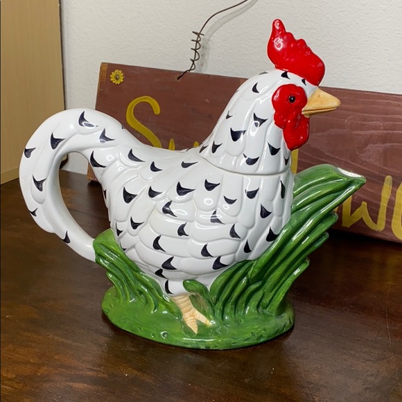 Boston Warehouse | Kitchen | Farmhouse Chicken Rooster Teapot | Poshmark